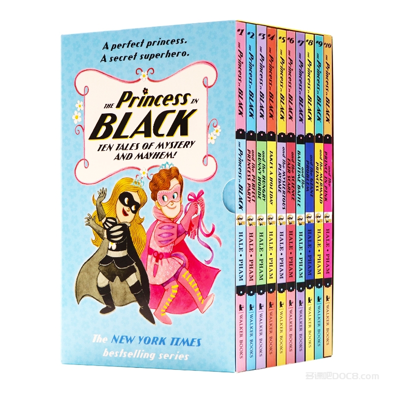 The Princess in Black Series 黑衣公主（英文版）桥梁章节书1-10 全套PDF+EPUB+AZW3+MP3音频 ...